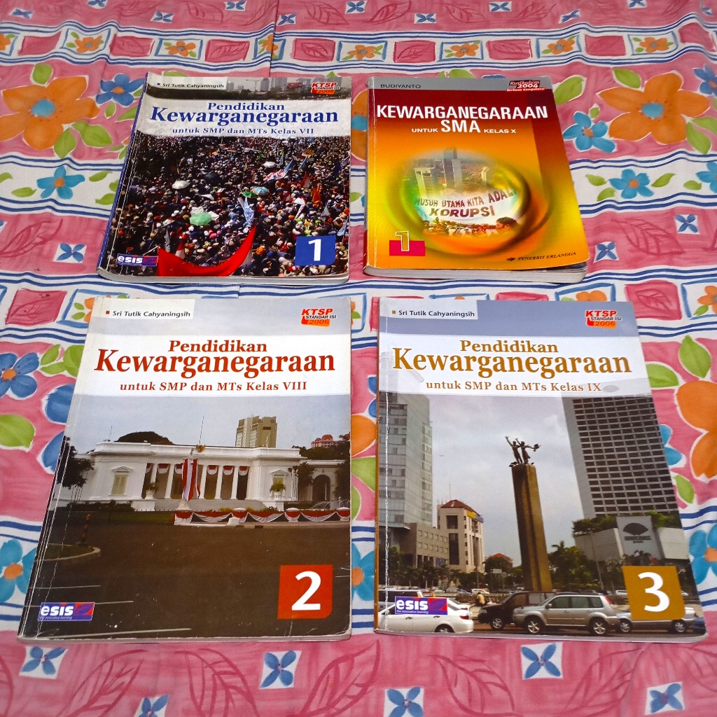 Jual Buku Pendidikan Kewarganegaraan PPKN PKN Kelas VII SMP 1 VIII SMP ...