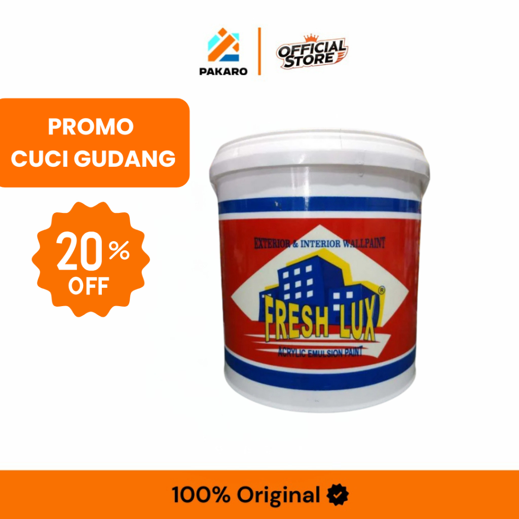 Jual Cat Tembok Fresh Lux - Cat Berkualitas Tinggi untuk Finishing ...