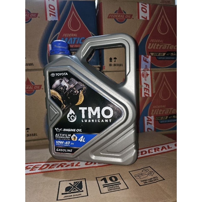 Jual Oli TMO Toyota SAE 10W-40 4Liter/Oli Mesin Mobil | Shopee Indonesia
