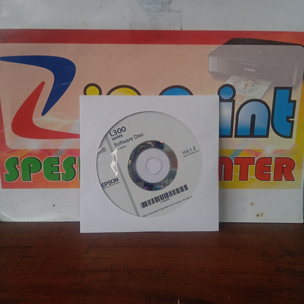 Jual CD Driver Original L300 Printer Epson L 300 | Shopee Indonesia