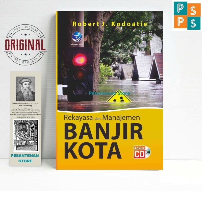 Jual Buku Rekayasa Dan Manajemen Banjir Kota Bonus CD Andi Publisher ...