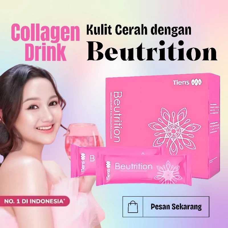Jual Tiens Beutrition Collagen Drink Pemutih Kulit Herbal Minuman ...