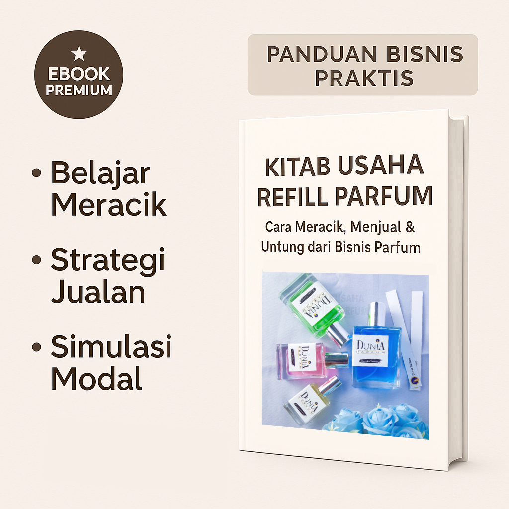 Jual panduan memulai usaha parfum Panduan Meracik Parfum untuk usaha ...