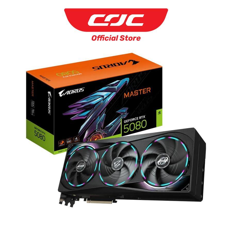 Jual GIGABYTE AORUS GeForce RTX 5080 16GB MASTER | Shopee Indonesia