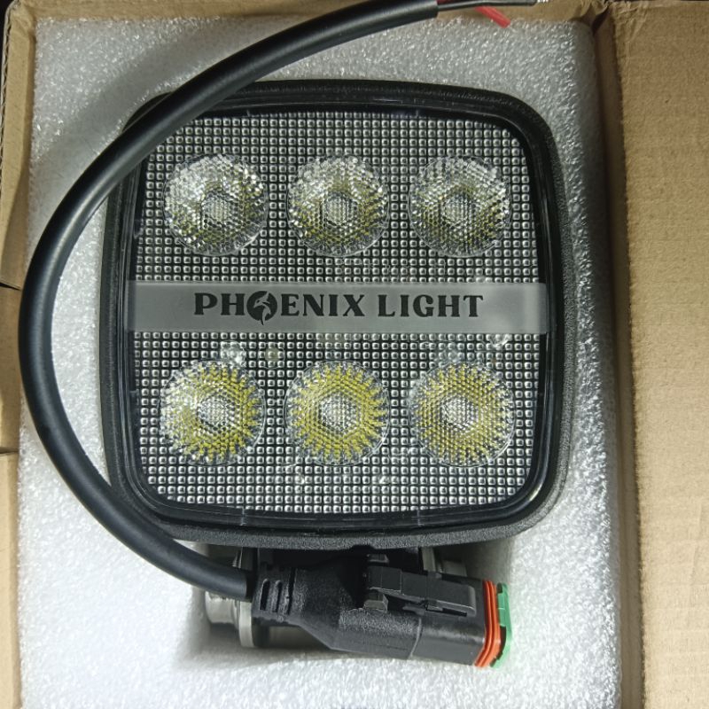 Jual Lampu Tembak Sorot Tambang Mata 6 Phoenix 12volt-40volt | Shopee ...