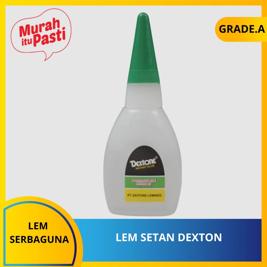 Jual LEM SETAN DEXTON - korea super glue - lem tetes cair - 100 ...