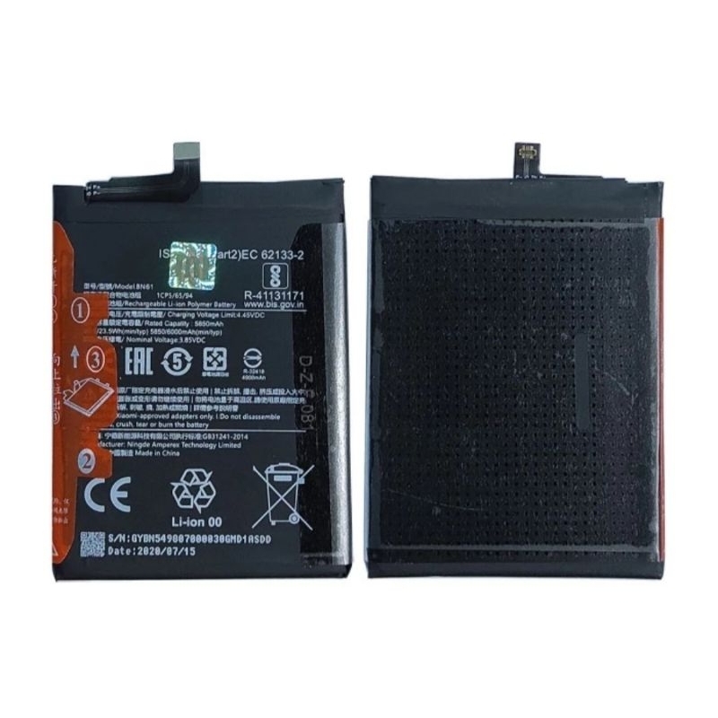 Jual Baterai Poco X3 Poco X3 Pro BN61 High Quality | Shopee Indonesia