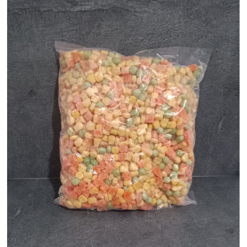 Jual Sayuran Campur / Frozen Mix Vegetables 1kg | Shopee Indonesia