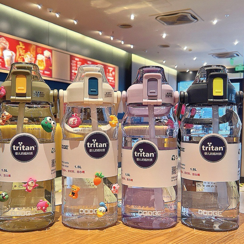 Jual Botol Minum Dodge Originial 1,5L 2L Premium Transparant Tritan BPA ...