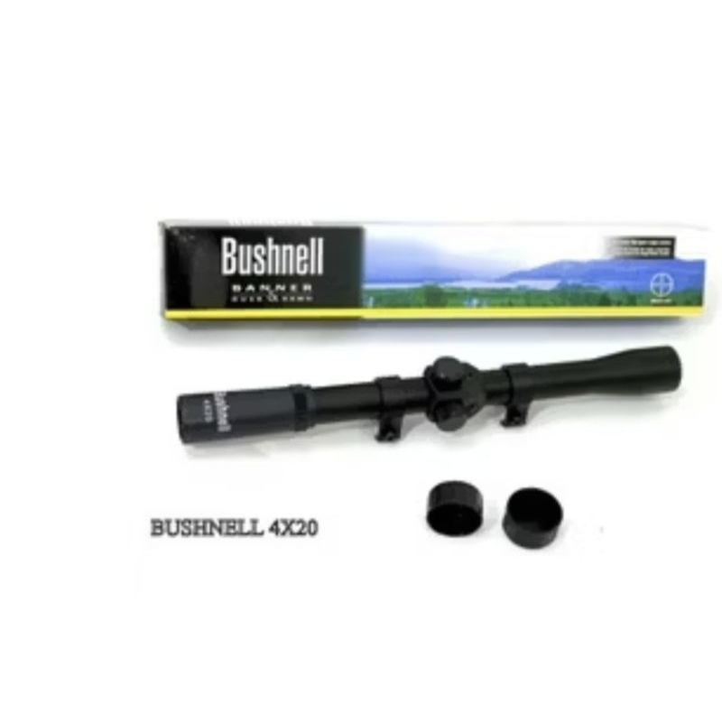 Jual Teleskop Bushnell 3-9x40 EG RGB nyala Hijau Merah dan Biru ...