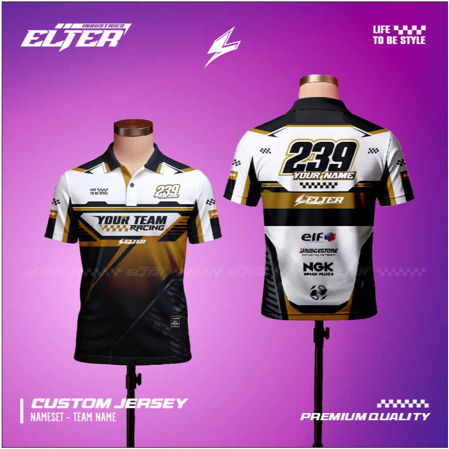 Jual JERSEY RACING CUSTOM FULL JERSEY BALAP UBAH NAMA NOMOR JERSEY ...