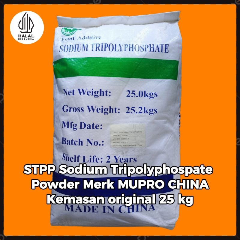 Jual STPP POWDER JIANGSU MUPRO CHINA / Pengenyal / Bahan Tambahan ...
