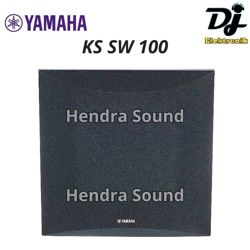 Jual YAMAHA KS SW 100 / KS SW100 - Speaker Subwoofer (8 inch) | Shopee ...