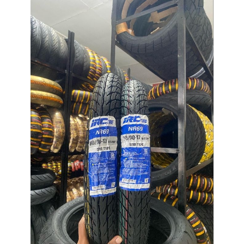 Jual BAN LUAR RING 17 IRC NR69 70/90 80/90 HARGA SATUAN UNTUK SUPRA ...