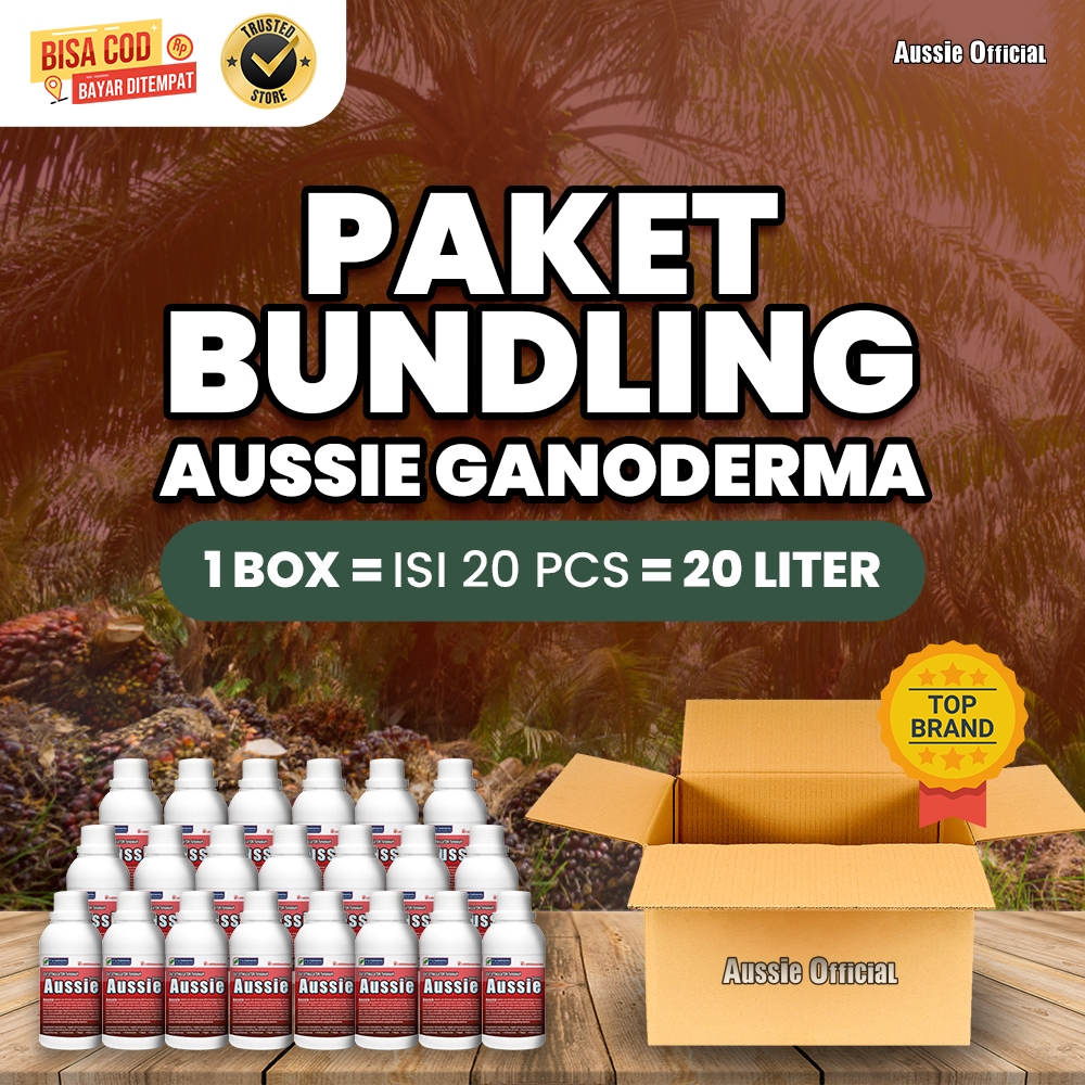 Jual [1 DUS - 1L] Paket Aussie Isi 20 PCS/ 20 Liter Obat Ganoderma Anti ...