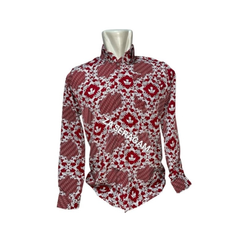 Jual Batik SD/Batik Sekolah SD/Batik Seragam Sekolah Lereng Merah SD ...