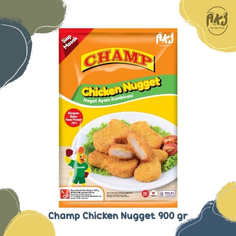 Jual Champ Chicken Nugget 500 gr - 900 gr - 1kg | Shopee Indonesia