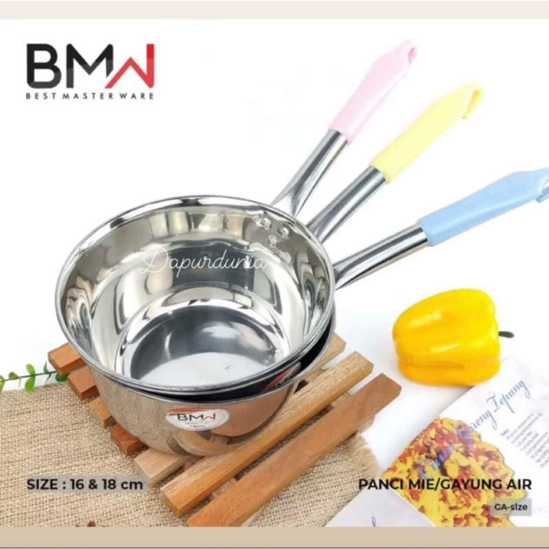 Jual gayung air stainless bmw gg.warna ( 16cm / 18cm ) | Shopee Indonesia