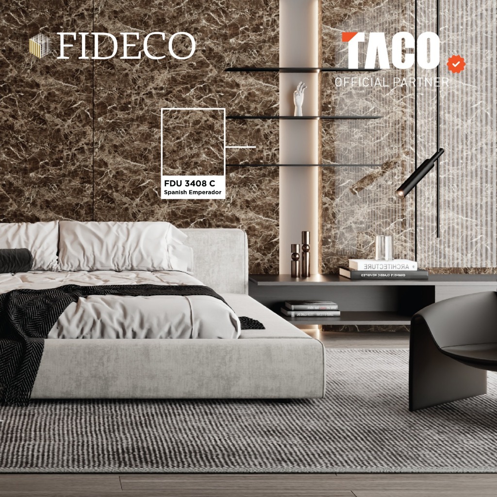 Jual TACO Fideco 2D Wall Panel Stone Series Tebal 3mm Ukuran 122cm x ...