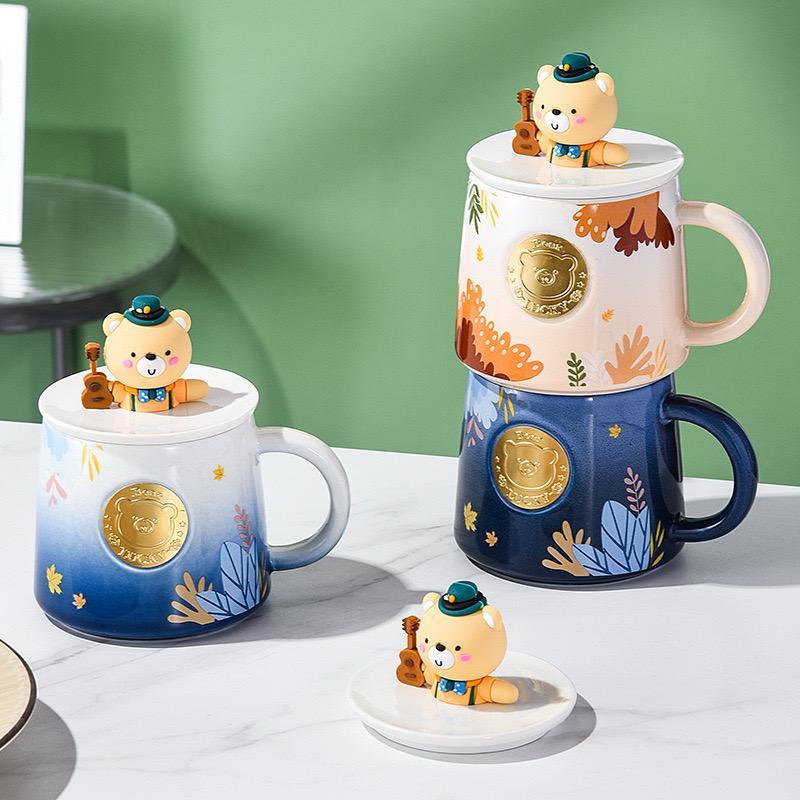 Jual Bear Mug Cute Ceramic | Gelas Keramik Lucu Anak Anak Dewasa ...