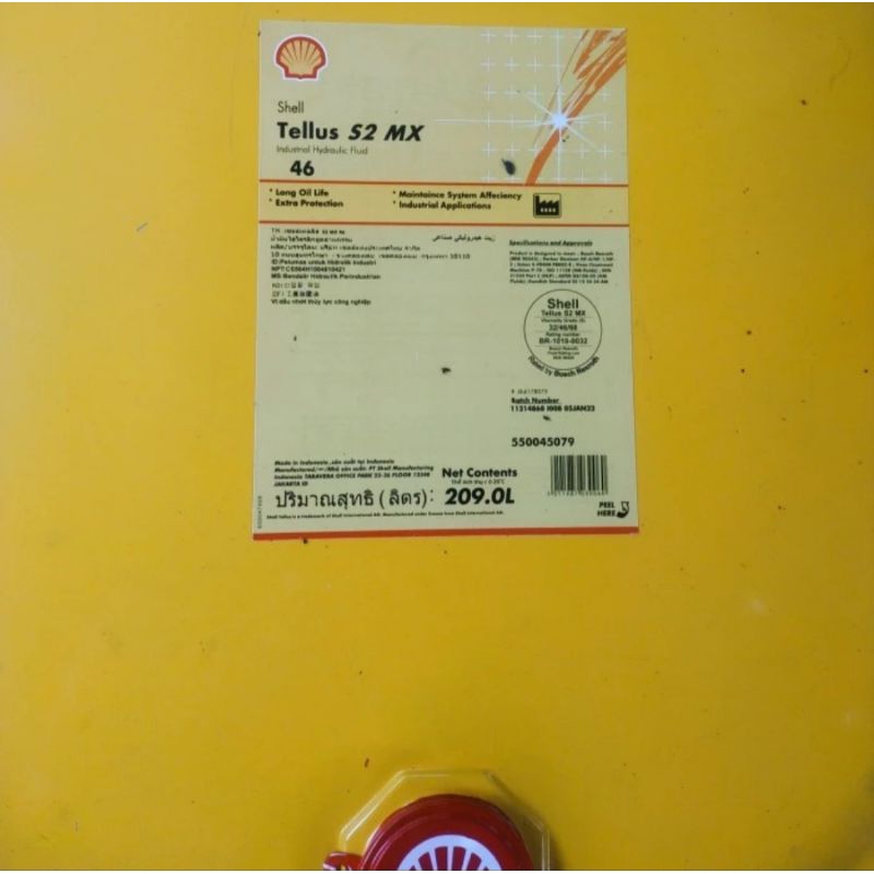 Jual Shell Tellus S2 Mx 46 209L | Shopee Indonesia