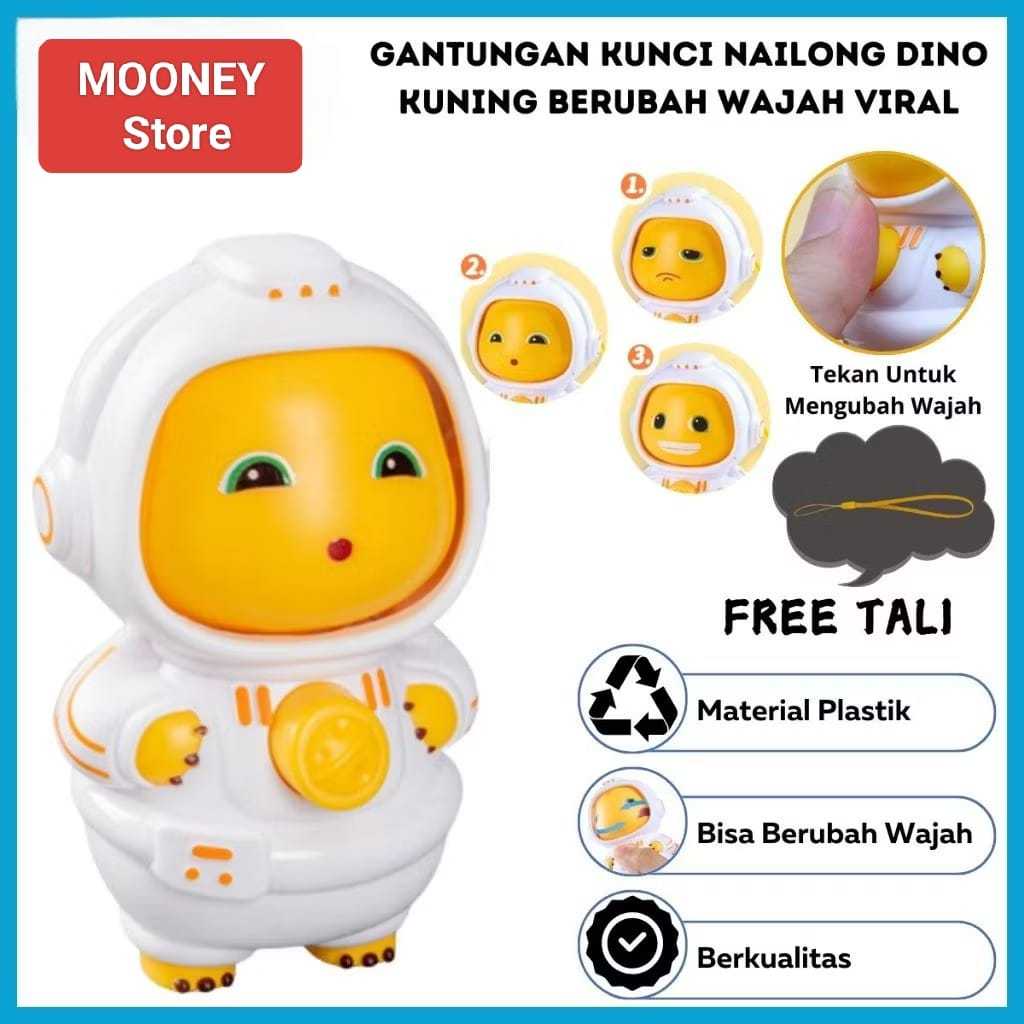 Jual Mainan Nailong Dino Kuning / Keychain Gantungan Kunci Astronot ...