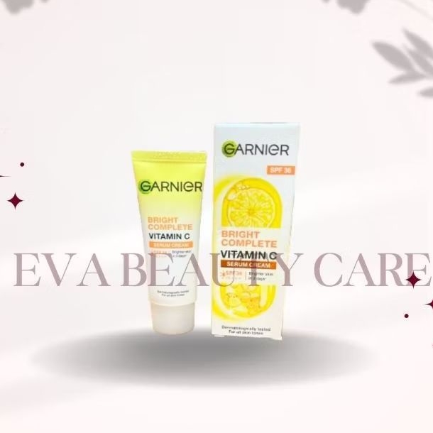 Jual Garnier Bright Complete Vitamin C Serum Cream Spf 36PA+++ 50ML | Shopee Indonesia