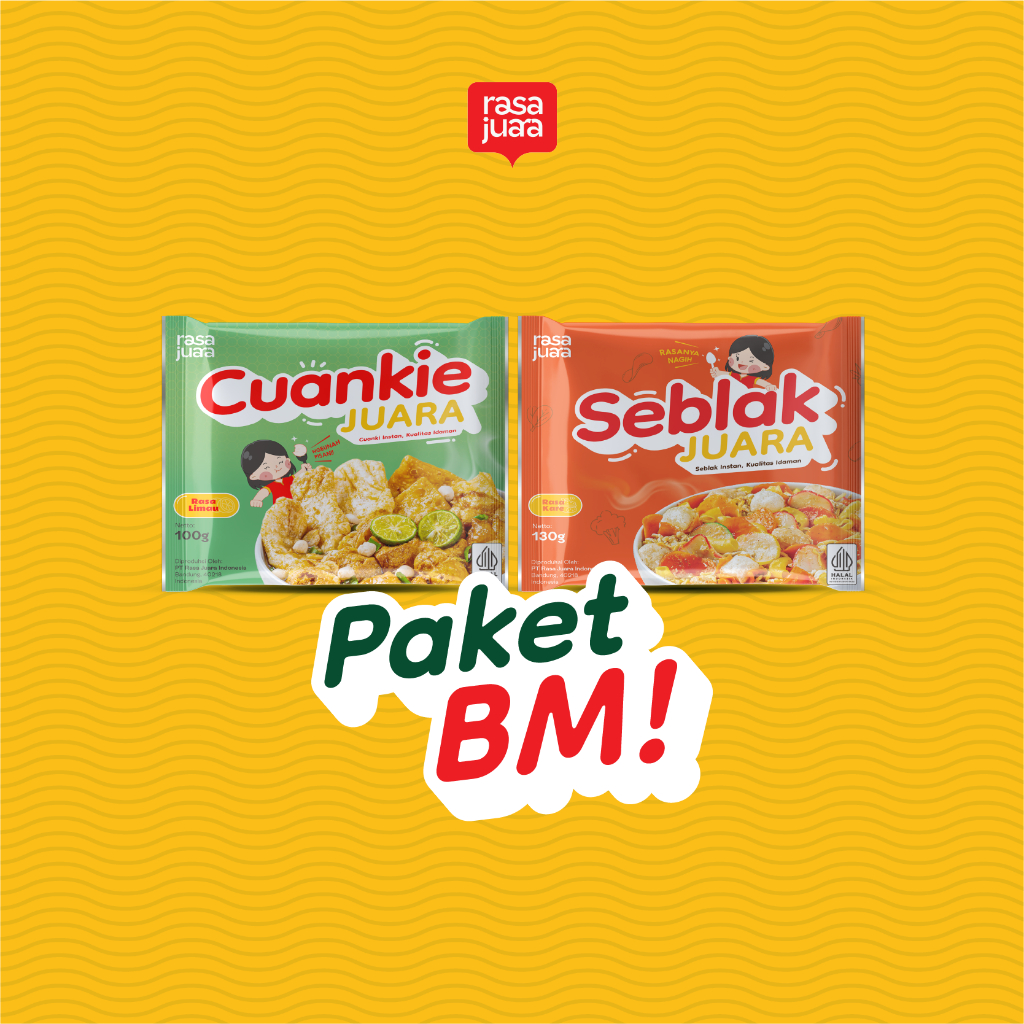 Jual Rasa Juara - Paket BM 1 & 2 (2 Seblak 1 Cuankie / 1 Seblak 2 ...