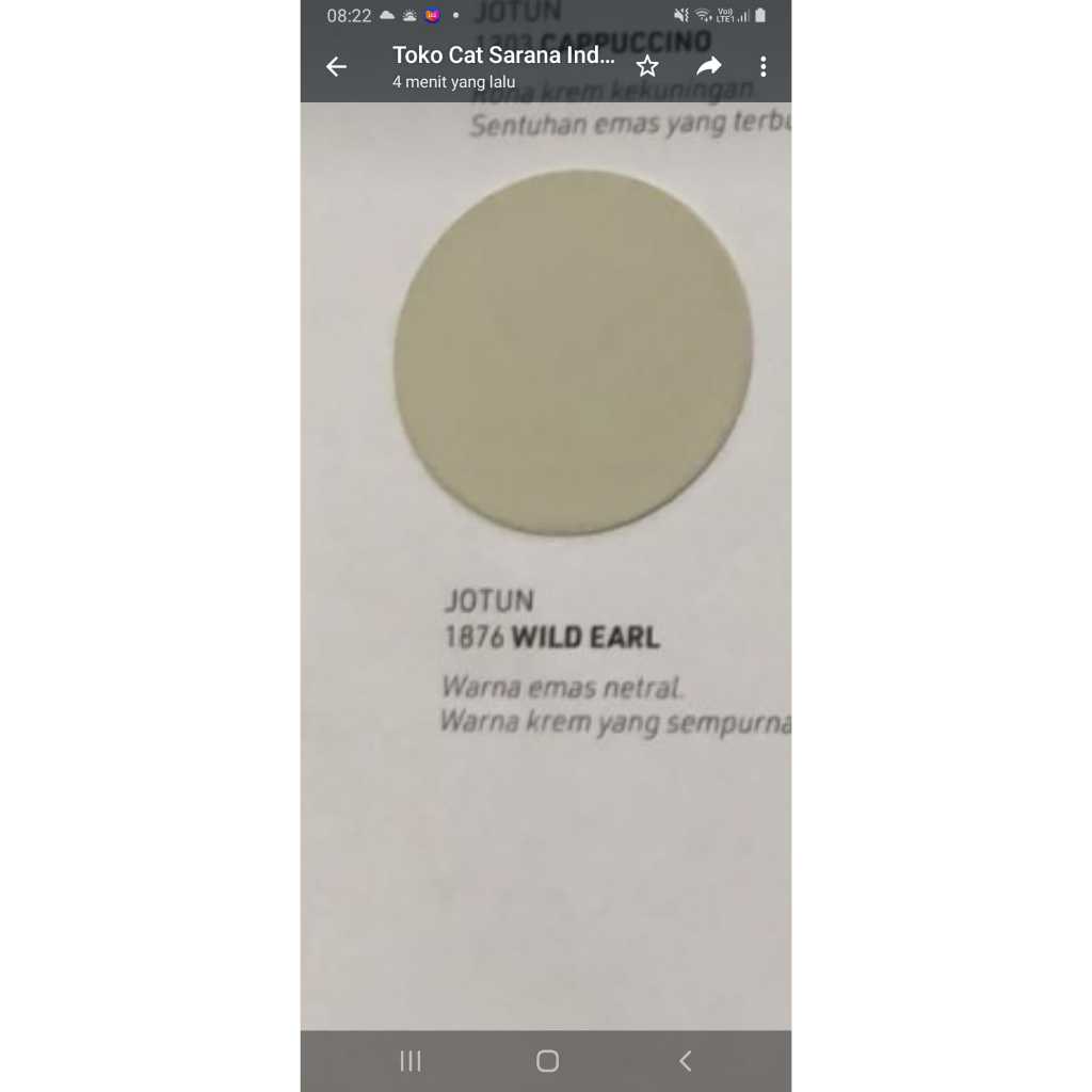 Jual Jotun Interior / Dalam 1876 - Wild Earl ( Ukuran Besar / Pail )Cat ...