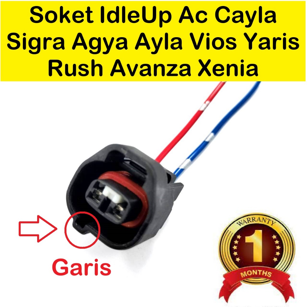 Jual Soket idle up vacum ac toyota Avanza Xenia vios yaris altis socket ...