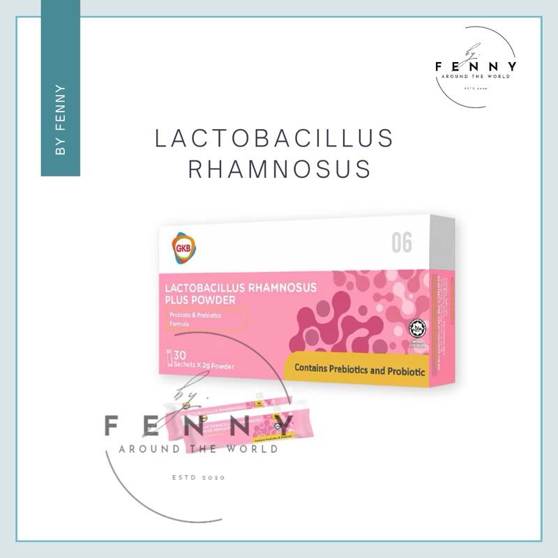 Jual GKB - Lactobacillus Rhamnosus Plus 30s Probiotic - Original ...