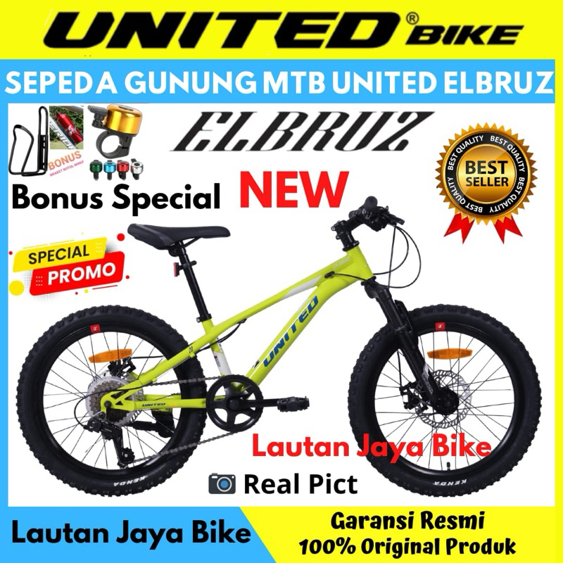 Jual Sepeda Anak Gunung MTB 20 United Elzburz Model Terbaru 2025 ...