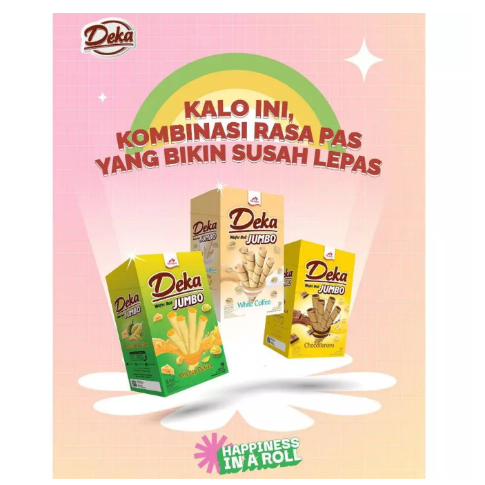 Jual DEKA ROLL JUMBO / 1BOX ISI 20 PCS / 14gr | Shopee Indonesia
