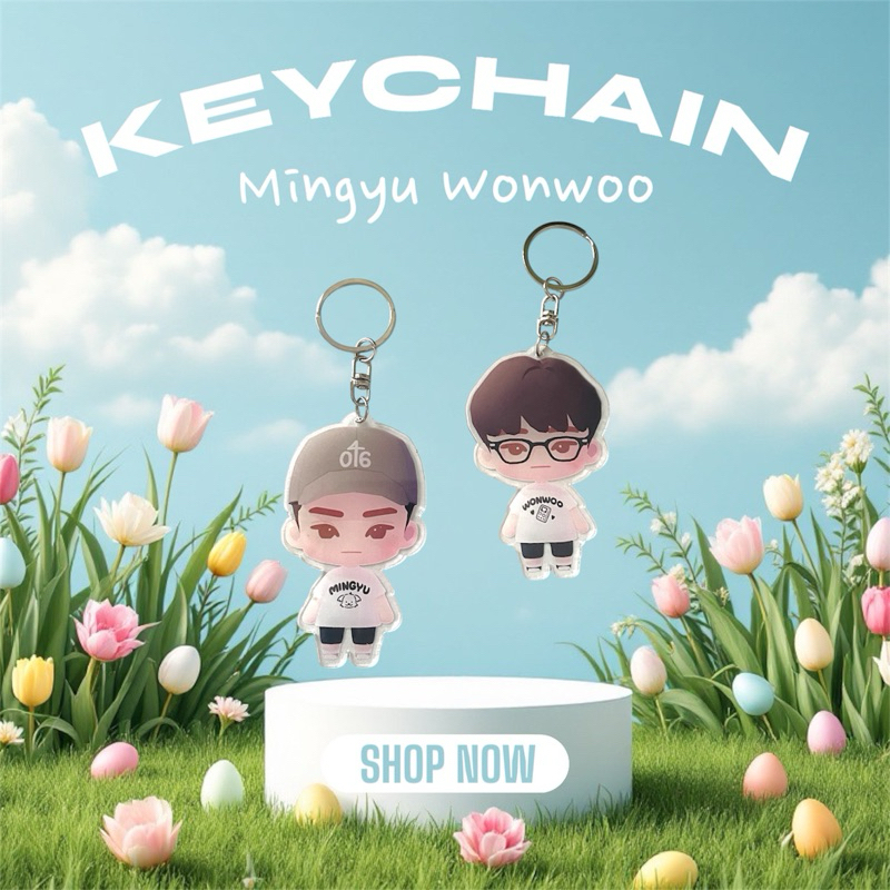 Jual KEYCHAIN AKRILIK MINGYU WONWOO MINWOON PUZZLE SEVENTEEN | Shopee ...