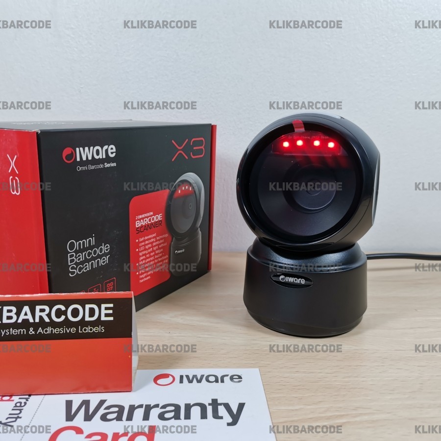 Jual OMNI DIRECTIONAL 2D - 1D IWARE X-208 IMAGER BARCODE SCANNER DUDUK ...