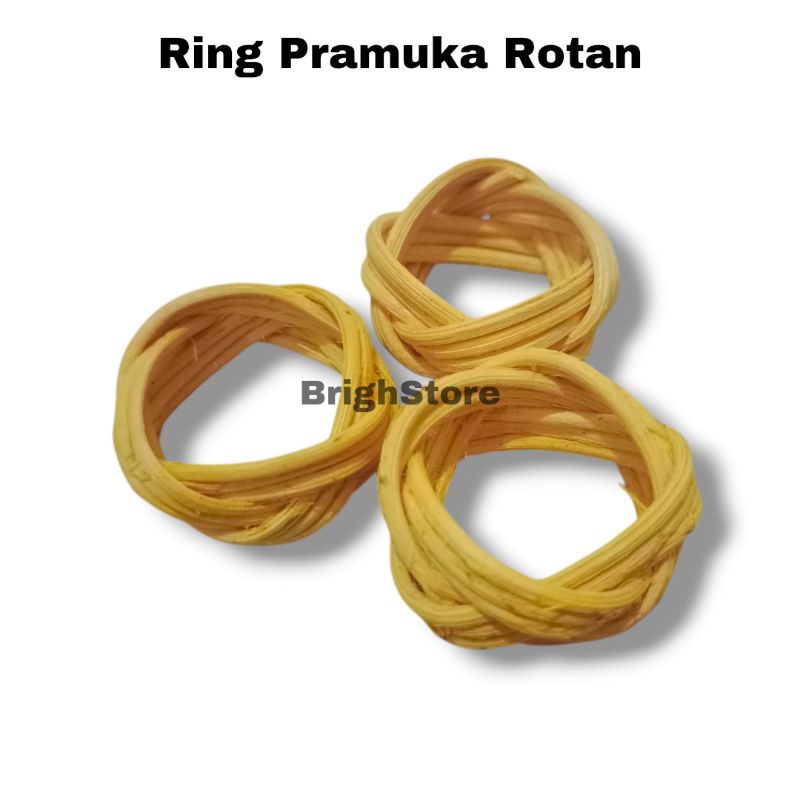 Jual Ring Pramuka Rotan Cincin Hasduk Kacu Pramuka Rotan Pernis Siaga ...