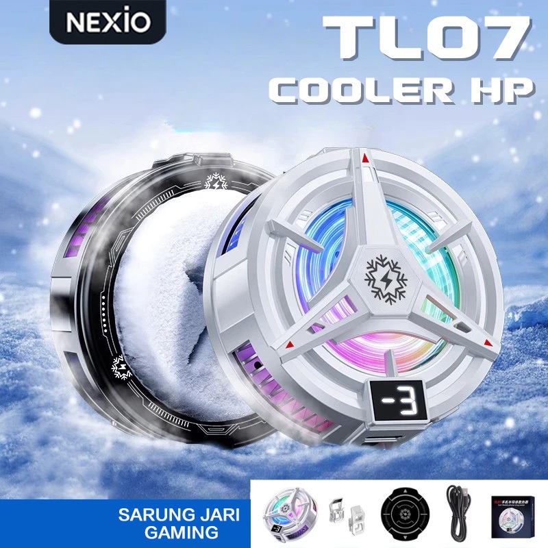 Jual Fan Cooler Hp Gaming Magnetic RGB Up to 5°C Pendingin Hp ...
