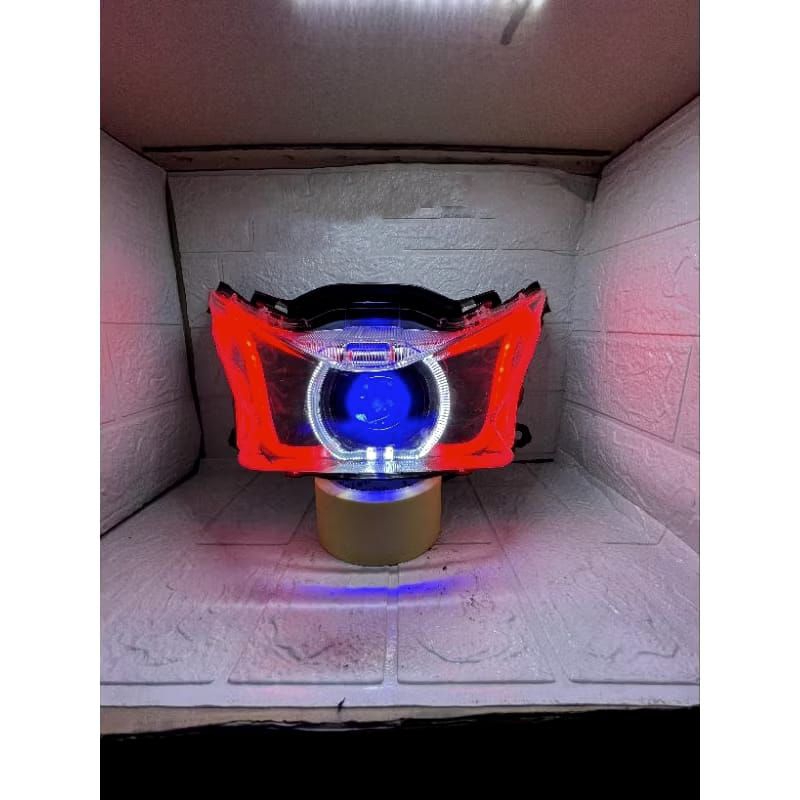 Jual lampu biled beat deluxe gen 2 2024/2025 ful set reflektor set alis ...