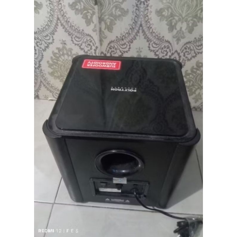 Jual subwoofer polytron aktif ex android tv 43"-50" | Shopee Indonesia