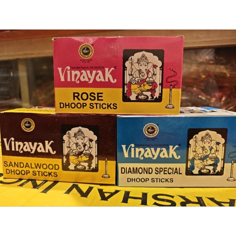 Jual Buhur Dupa DHOOP Stik India Vinayak Agarbatthi Diamond ...