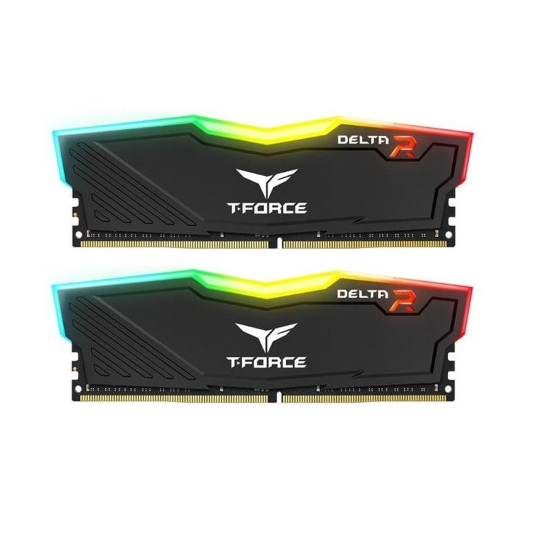 Jual RAM PC Team Delta T Force DDR4 16GB 2x8GB 32GB 2x16GB RGB Black ...