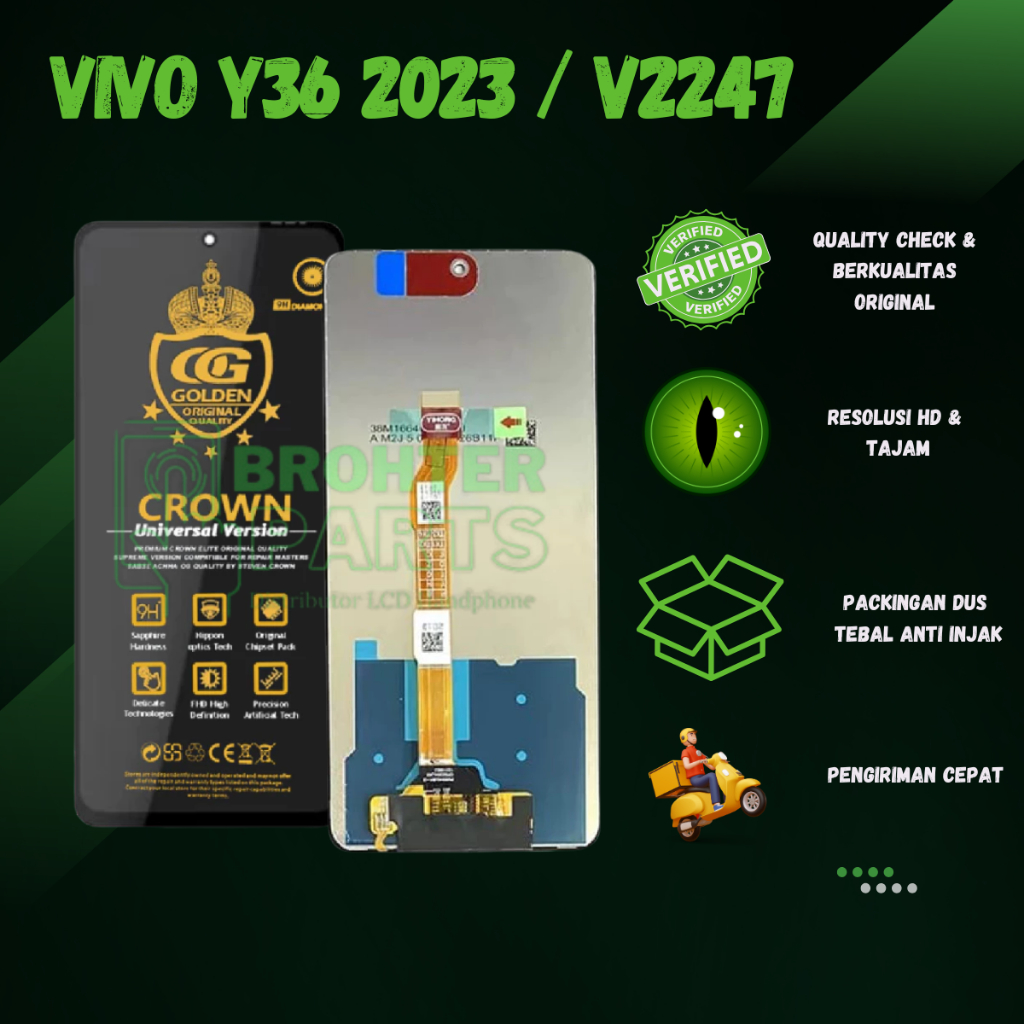 Jual LCD VIVO Y36 2023 / V2247 TOUCHSCREEN FULLSET | Shopee Indonesia