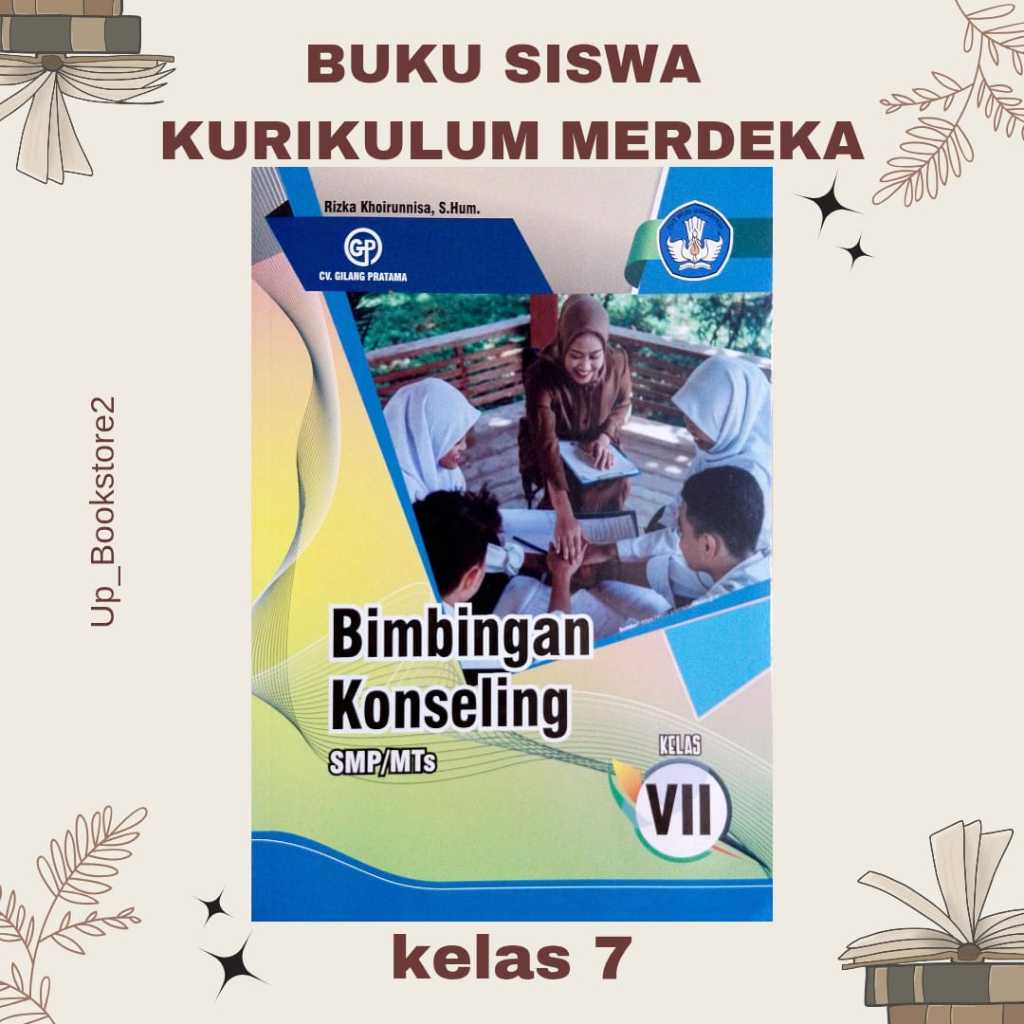 Jual BUKU SISWA BIMBINGAN KONSELING (BK) KELAS 7 KURIKULUM PENGGERAK ...