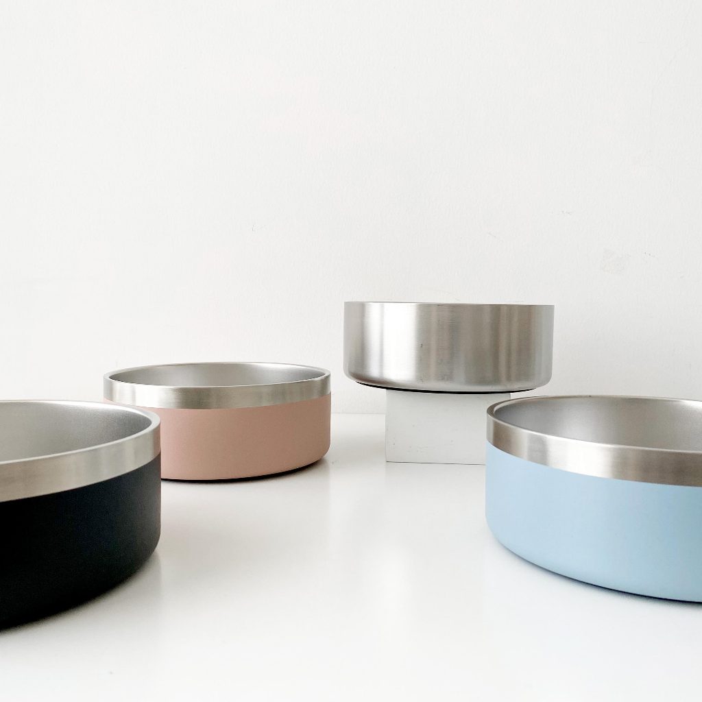 Jual WOOFIDOO Premium Dog Cat Stainless Steel Stress Free Bowl Mangkok ...