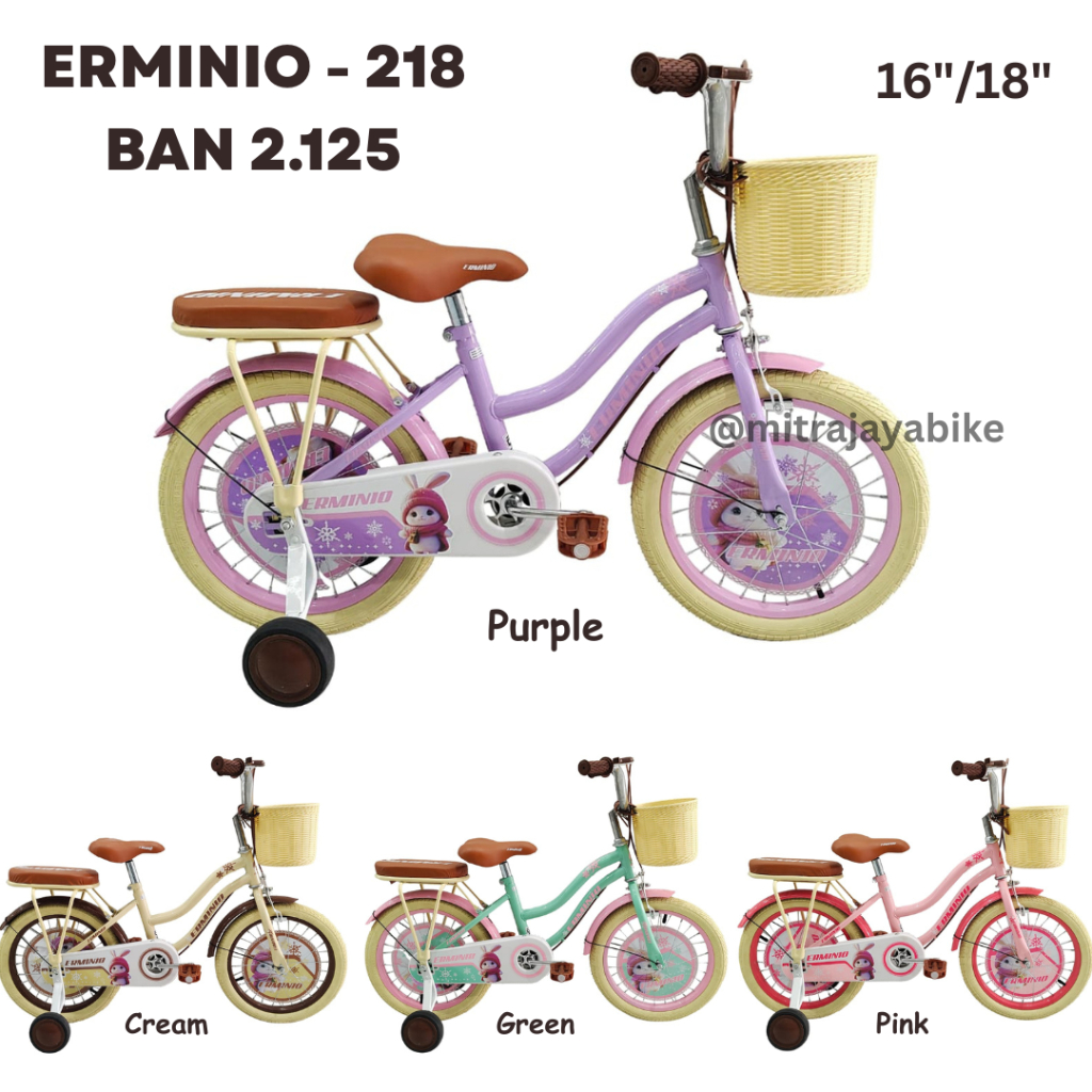 Jual Sepeda Anak Mini 12 16 18 KidGolden Berbie / Erminio / Centrum ...