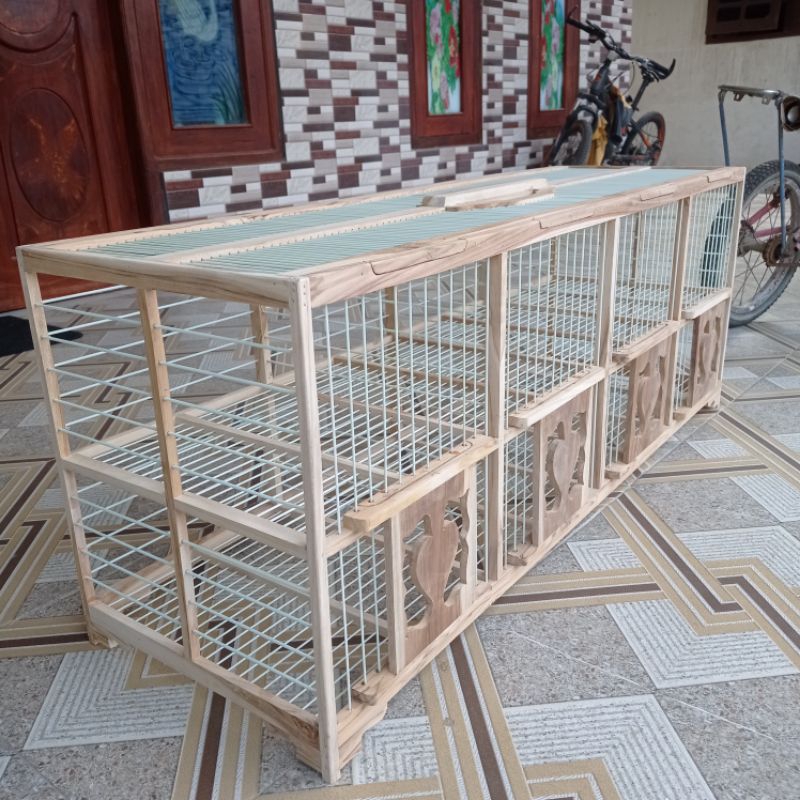 Jual SANGKRIP/SANGKAR MERPATI 8 PINTU (4 pasang) JUMBO AMBRUKAN BELOM ...