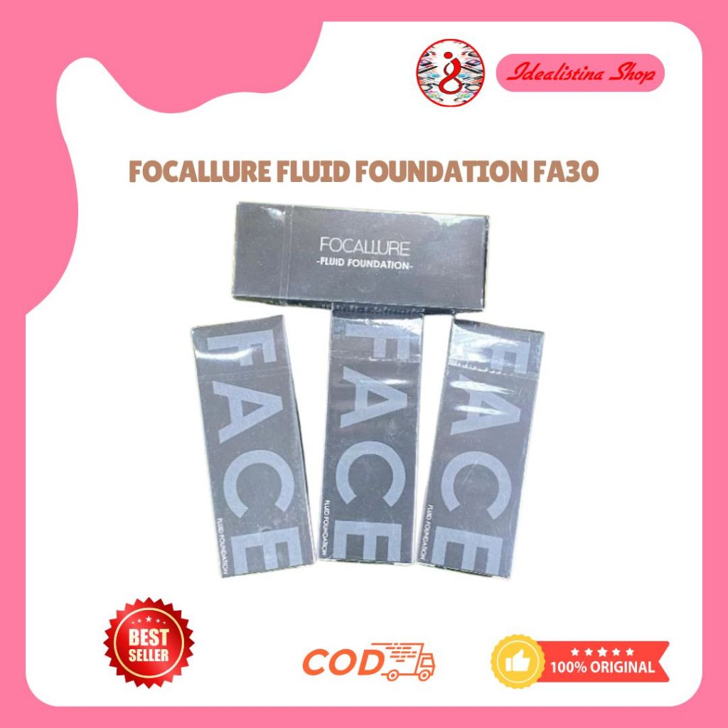 Jual FOCALLURE Fluid Foundation FA30 | Shopee Indonesia