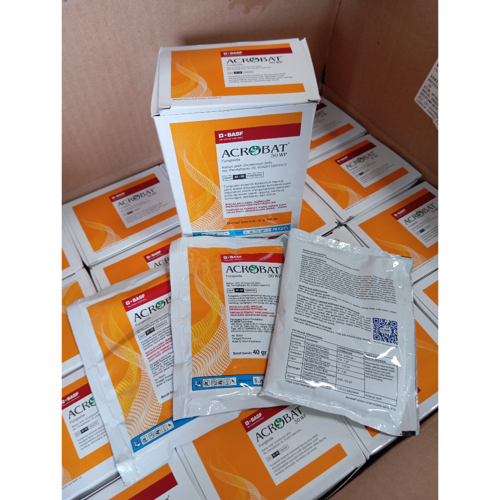 Jual Fungisida Acrobat 50wp 40GR Melindungi Tanaman Dari Penyakit jamur ...