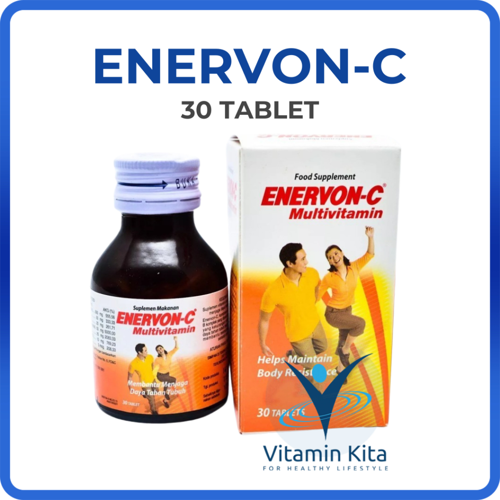 Jual ENERVON C 500 MG - 30 TABLET | Shopee Indonesia