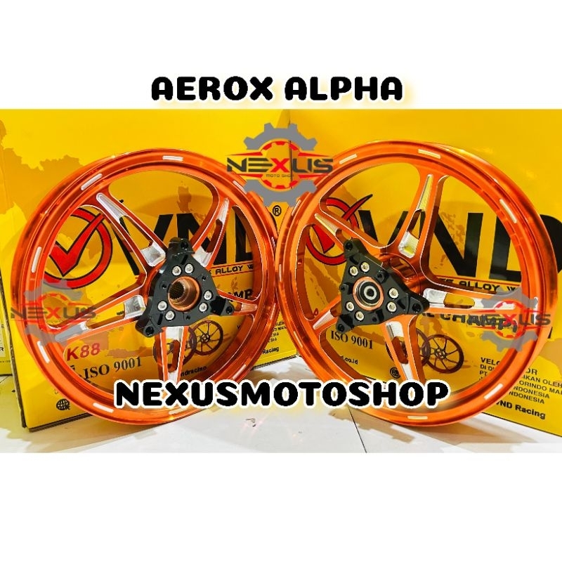Jual Velg Vnd Bintang Laut Aerox Alpha 185x14 & 215x14 Velg Racing Vnd ...